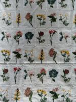 China 80 Yards Cotton 9 Colors Embroidered 3D Floral Lace Fabric for sale