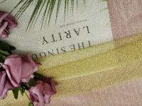 China Gold Soft Metallic Lurex Mesh Fabric For Evening Dress for sale