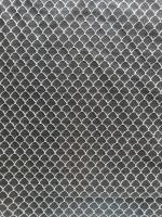China Fish Scales Pattern Black Soft Tulle Mesh Fabric for sale