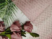 China Fish Scales Pattern Black Soft Tulle Mesh Fabric for sale