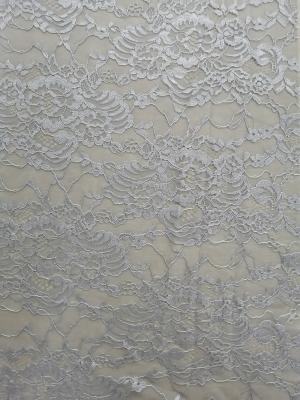 China 100% Nylon Soft 3D Floral Lace Fabric for sale