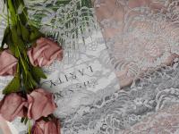 China 100% Nylon Soft 3D Floral Lace Fabric for sale