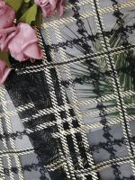 China 100 Yards Embroidered Lace Fabric for sale