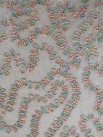 China Crochet Corded Lurex Embroidery Metallic Lace Fabric for sale
