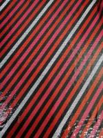 China Party Colored Linear Printed Embroidered Sequin Lace Fabric for sale