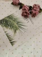 China 100 Yards Metallic Glitter Foil Printed Ivory Polka Dot Fabric for sale