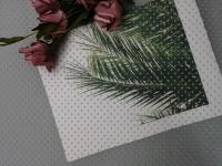 China Green Flocked Tulle Glitter Polka Dot Mesh Fabric for sale