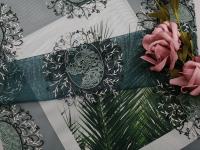 China 60 Yards Tulle Mesh Party Green Embroidered Lace Fabric for sale
