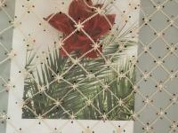 China Geometric Beaded Embroidery Fabric for sale