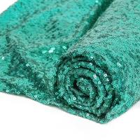 China 125cm Glitter Sparkly Sequin Embroidered Fabric For Party Dress for sale