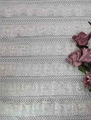 China White Embroidery Lace Fabric Wedding Dress Lace French Lace Fabric for sale