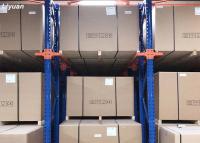 China Heavy Duty Pallet Racking System , Drive In Drive Through Racking Powder Coated for sale