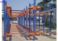 China Heavy Duty Pallet Racking System , Drive In Drive Through Racking Powder Coated for sale