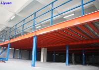 China Stairs Mezzanine Floor Construction , Structural Steel Mezzanine Easy Reusable for sale