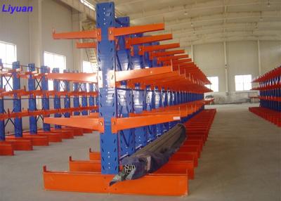 China Single Double Side Structural Cantilever Rack Pipe Lumber Material Warehouse Storage for sale