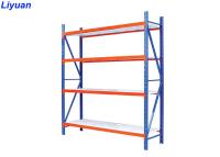 China Steel Shelf Panel Warehouse Storage Racking Metal Shelving Robot Welding for sale