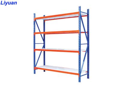 China Steel Shelf Panel Warehouse Storage Racking Metal Shelving Robot Welding for sale