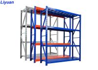 China Steel Shelf Panel Warehouse Storage Racking Metal Shelving Robot Welding for sale