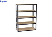 China Steel Structure Light Duty Racking Multi Level Industrial Storage Shelf for sale