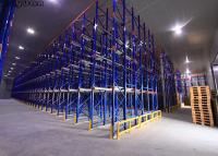 China Drive In Warehouse Racking System Stainless Steel Q235B Capacity 500-5000 Kgs for sale