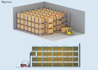 China Corrosion Resistance Steel Drive In Pallet Racking For Cold Room Storage for sale