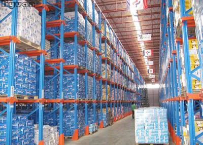 China Cold Rolled Steel Drive In Pallet Racking Robot Welding Corrosion Resistance for sale