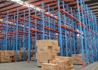 China Flexible Adjustable Pallet Racking System Rust Resistance Logistic Warehouse for sale