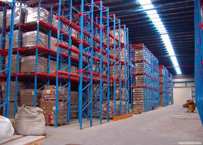 China Stable Drive In Pallet Racking Robot Welding Accessories Included High Efficiency for sale