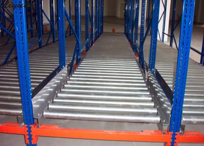 China High Density Gravity Flow Pallet Rack Metal Roller Stainless Steel Q235B for sale