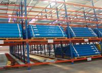 China Optional Color Gravity Flow Racking Systems Corrosion Resistance ISO9001 Approved for sale