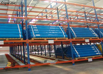 China Optional Color Gravity Flow Racking Systems Corrosion Resistance ISO9001 Approved for sale