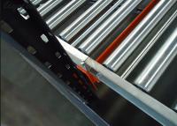 China Cold Rolled Steel Gravity Flow Pallet Rack Blue Orange For Garage Rackings for sale