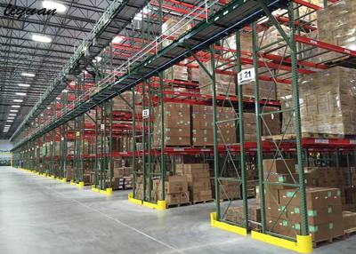 China Corrosion Protection Heavy Duty Very Narrow Aisle Racking VNA Pallet Rack System for sale