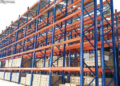 China High Density Very Narrow Aisle Racking Storehouse Galvanized Surface Accessories Included for sale