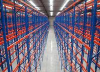 China Heavy Duty VNA Pallet Racking , Narrow Aisle Pallet Depth 1.5-2.5mm Customized Height for sale