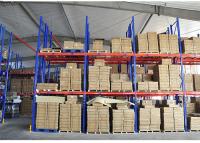 China Optional Color Very Narrow Aisle Pallet Racking , Narrow Aisle Racking System for sale