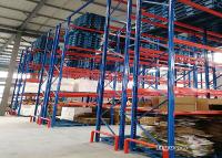 China Powder Coated Very Narrow Aisle Racking Height 800-1500mm Depth 1.5-2.5mm for sale