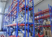 China VNA Very Narrow Aisle Racking Blue Orange Stainless Steel Metal 500-5000KGS for sale
