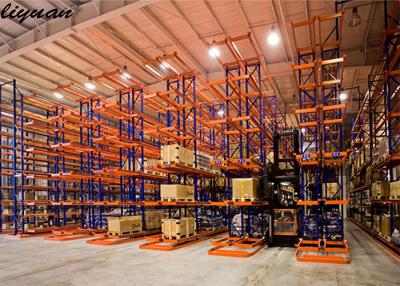 China Robot Welding Narrow Aisle Pallet Racking , VNA Racking Galvanized Surface for sale