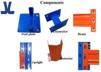 China Steel Structure Warehouse Storage Rack System Heavy Duty Pallet Racks Customized for sale