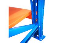 China Customized 4.5T Per Layer Heavy Duty Pallet Racks Metal Warehouse Powder Coated for sale
