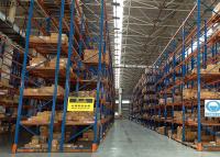 China High Density Very Narrow Aisle Racking Storehouse Galvanized Surface Accessories Included for sale