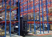 China Powder Coated VNA Racking System , VNA Pallet Racking 200-1000kgs Flexible for sale