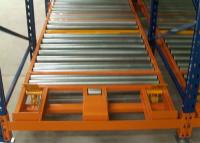 China First In First Out Gravity Flow Pallet Rack With Steel Rollers Robot Welding for sale