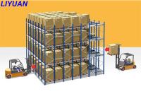 China Heavy Duty Gravity Flow Pallet Rack Sliding Racking RAL System Anti - Rust for sale