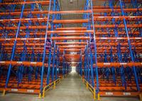 China Easy Operation Heavy Duty Pallet Racks 4.5T Per Layer Steel Racking System for sale