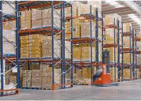China 1200KG Warehouse Heavy Duty Racking Storehouse Blue Coating ISO9001 Approved for sale