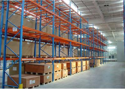 China Metal 1200KG Heavy Duty Pallet Racks Selective Rack Steel Shelves For Warehouse for sale