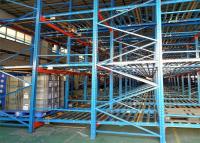 China Automatic Gravity Flow Pallet Racks Capacity 1000-6000kgs Corrosion  Resistance for sale