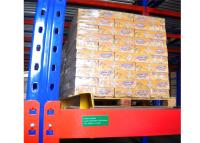 China Cold Rolled Q235B Gravity Flow Pallet Rack Steel Conveyor Rollers Fifo Sliding Shelves for sale